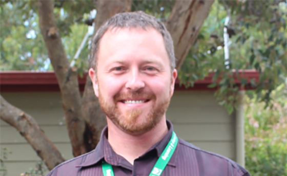 Andrew Broom is making his mark in a unique role, supporting those ...